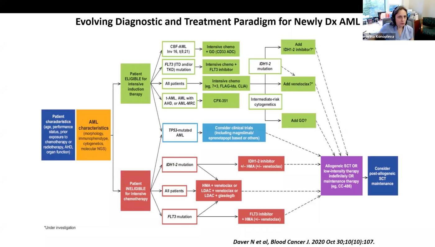 New treatment paradigm of older patient with AML