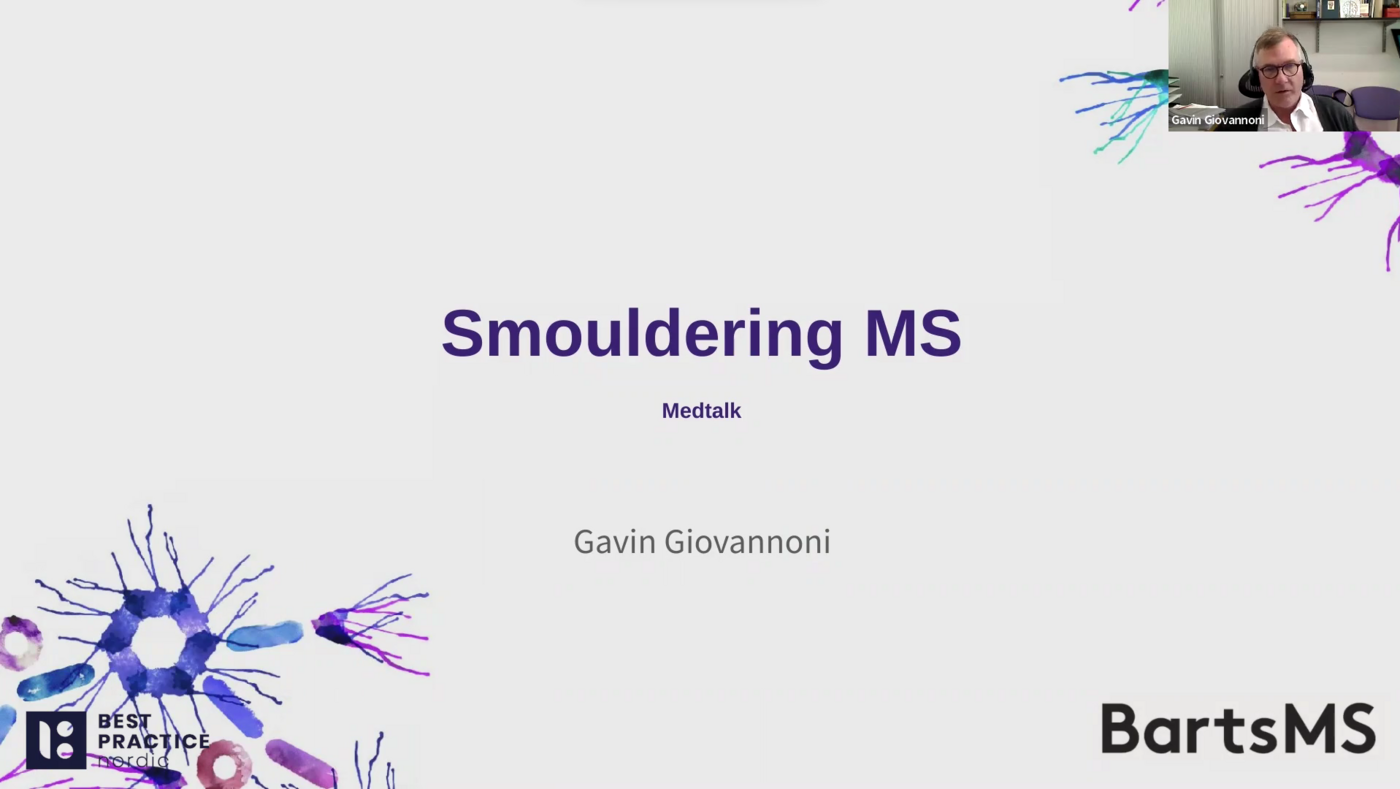 Should we consider ‘’real MS’’ more as a smouldering pathological ...