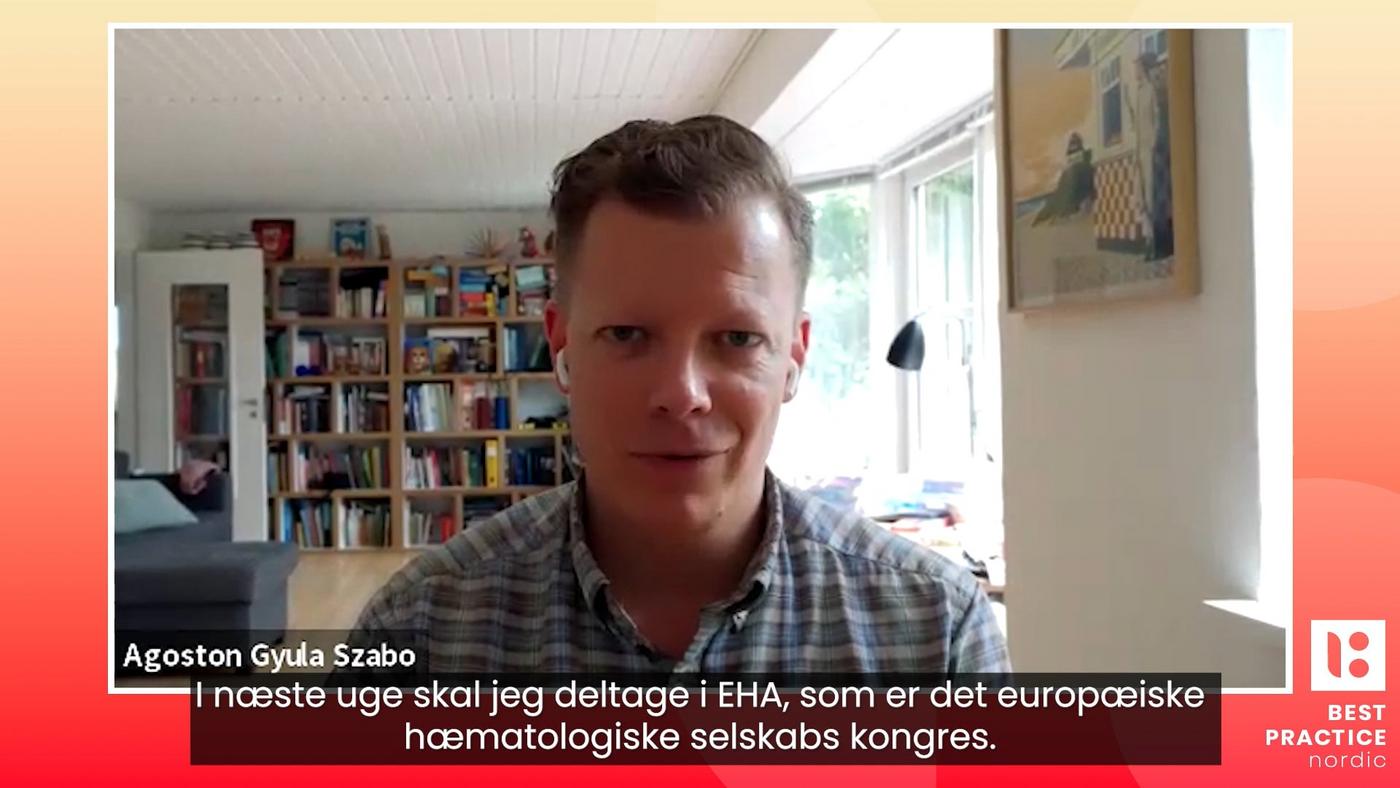 Agoston Szabo: Det glæder jeg mig til på EHA 2024